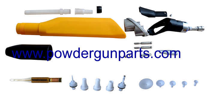 OptiGun GA03 Automatic Powder Gun Spare Parts - Buy GA03 Powder Coating ...